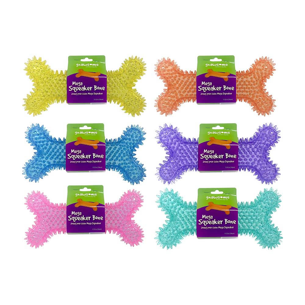 Product Categories: Mega Squeaker Bone